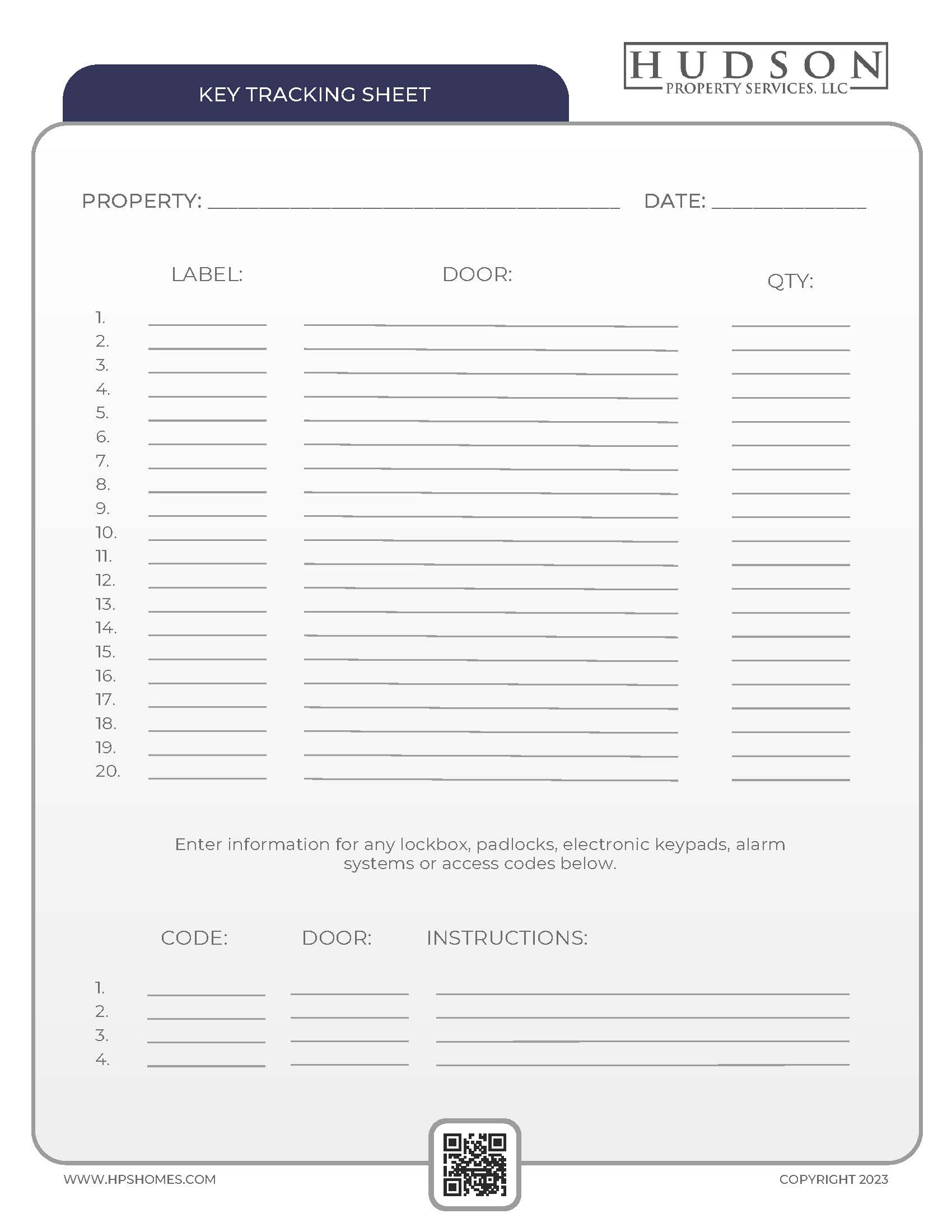 How to Organize Your Keys - Hudson Property Services, LLC